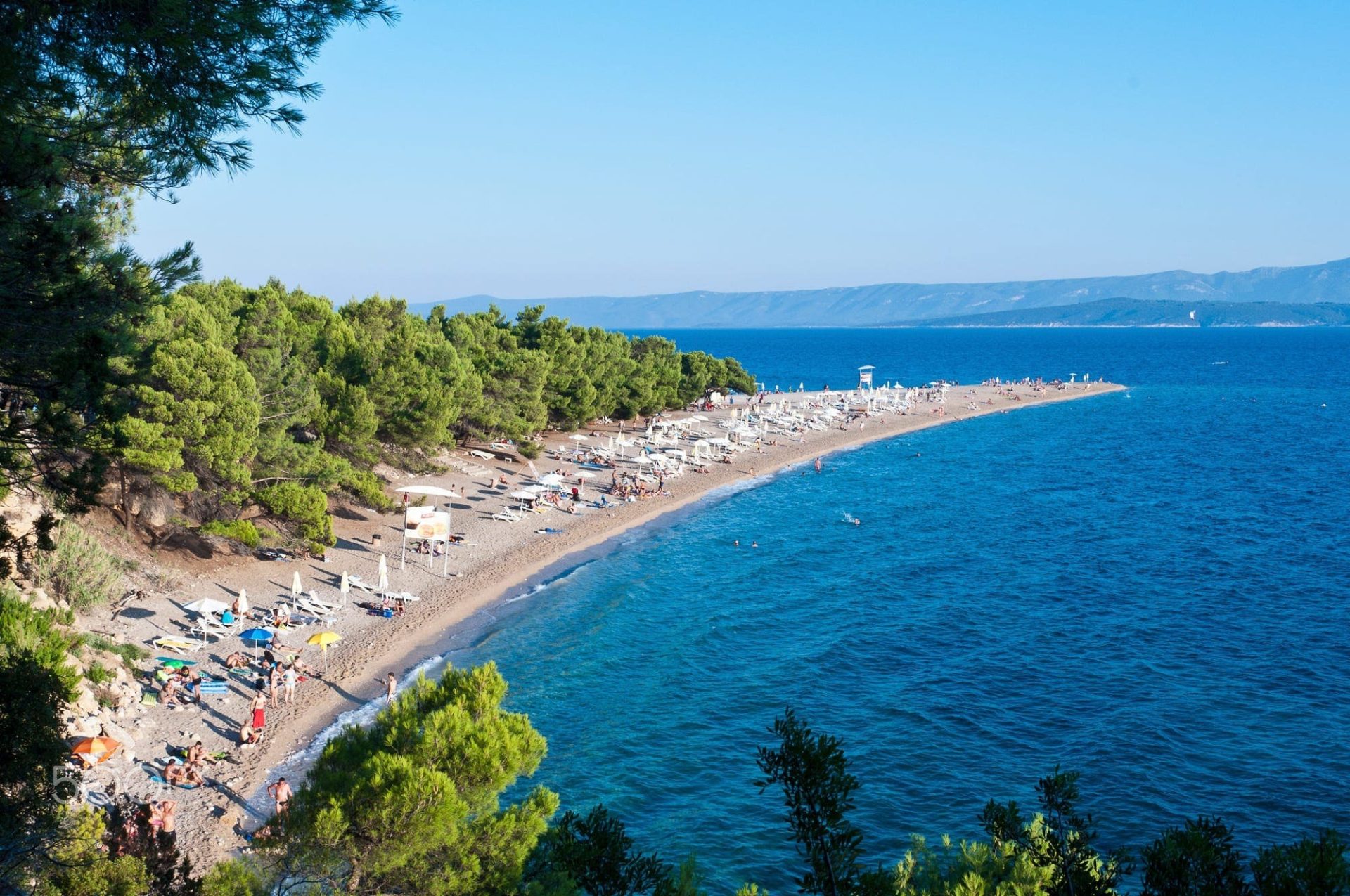 The Heavenly Golden Horn Beach On Croatia’s Adriatic Coast. - Journey ...