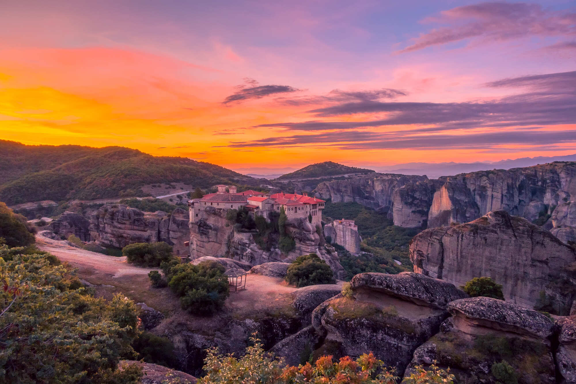 The Mountain Monasteries Of Meteora In Greece. - Journey the Planet