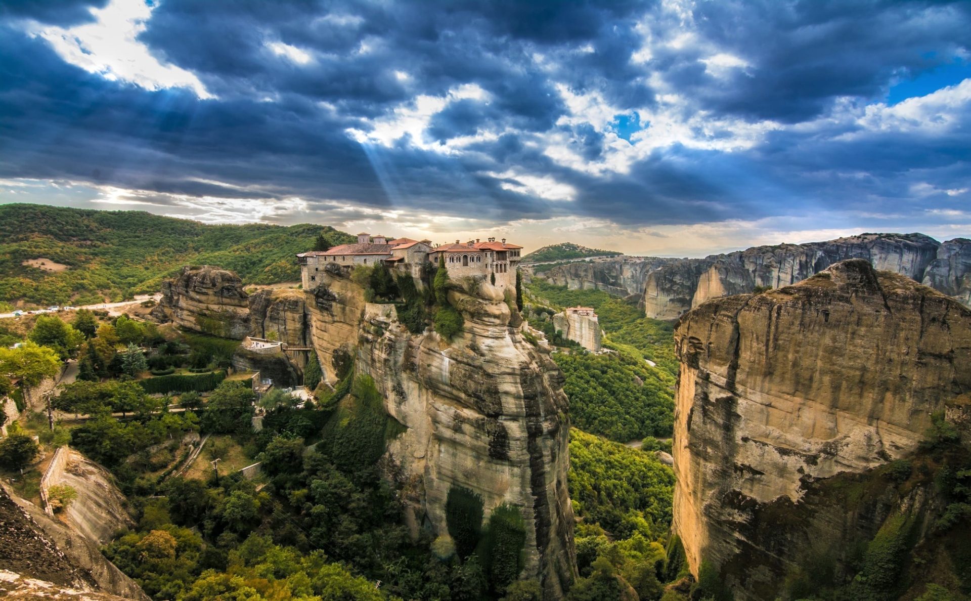 The Mountain Monasteries Of Meteora In Greece. - Journey the Planet